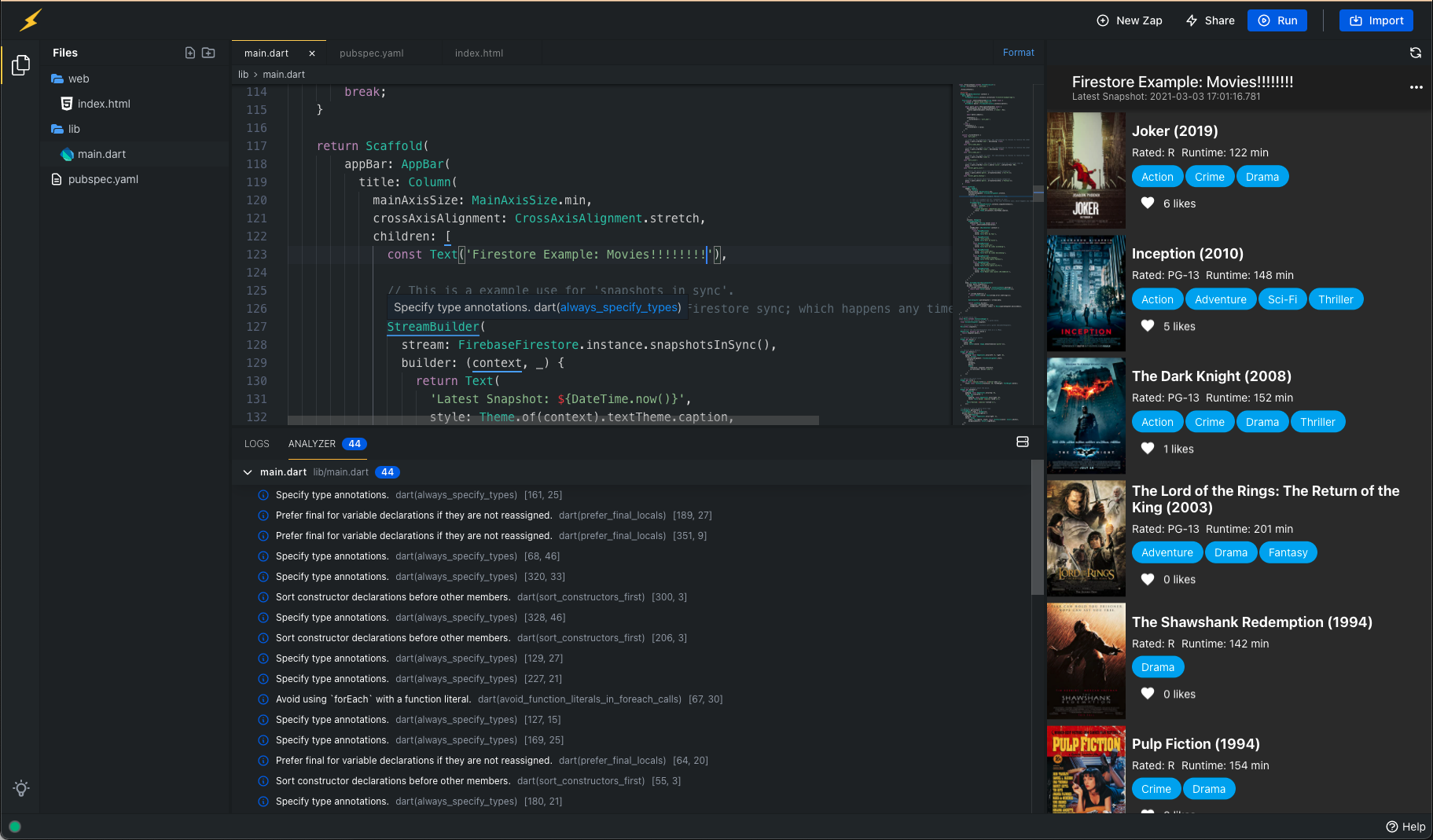 Announcing Zapp! EAP: Build Dart & Flutter apps in the browser! - Invertase