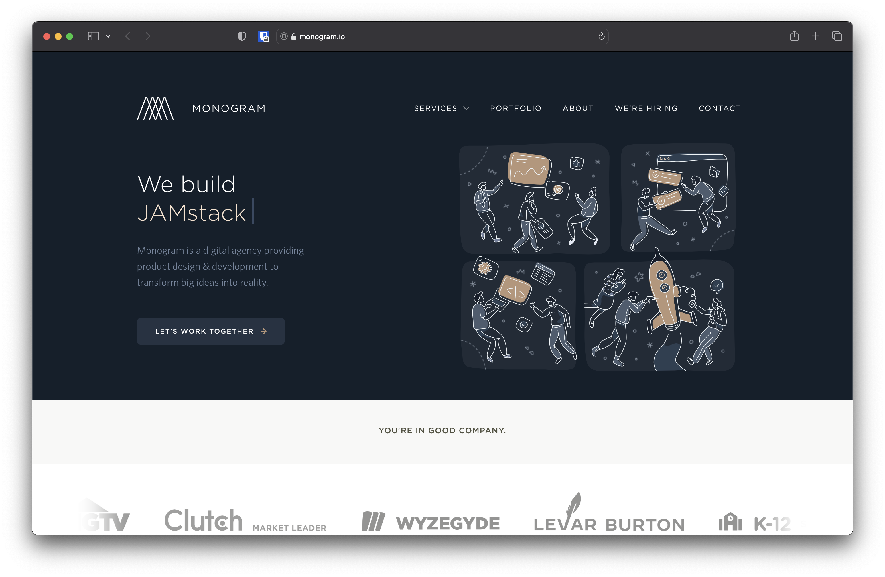 Monogram & Svelte // Monogram