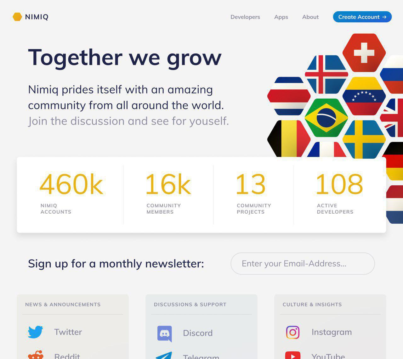 Nimiq’s New Website