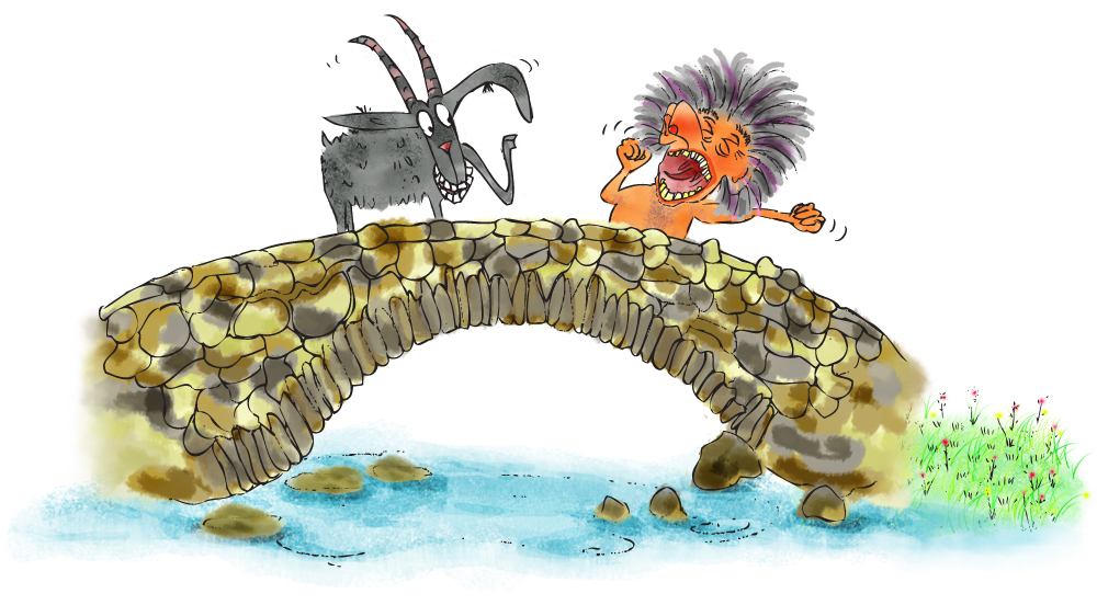 Three Billy Goats Gruff Troll